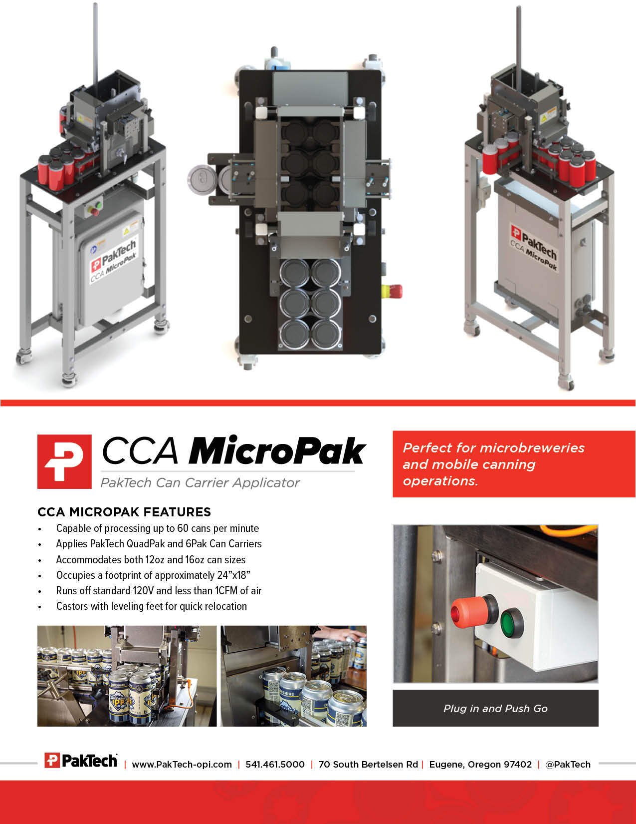 PakTech's CCA MicroPak Applicator